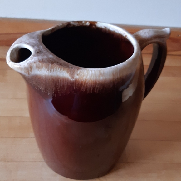 Mccoy | Dining | Vintage Mccoy Brown Drip Pitcher Usa 71 | Poshmark
